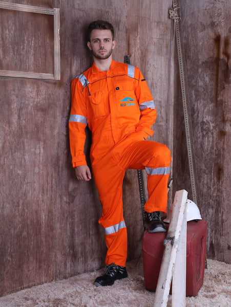 BM Elite StatSafe Coveralls | Anti-Static Safety Coverall – Best Marine